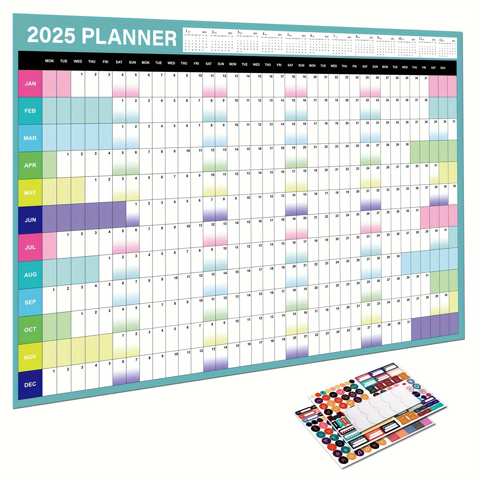 calendar sold on Temu United States