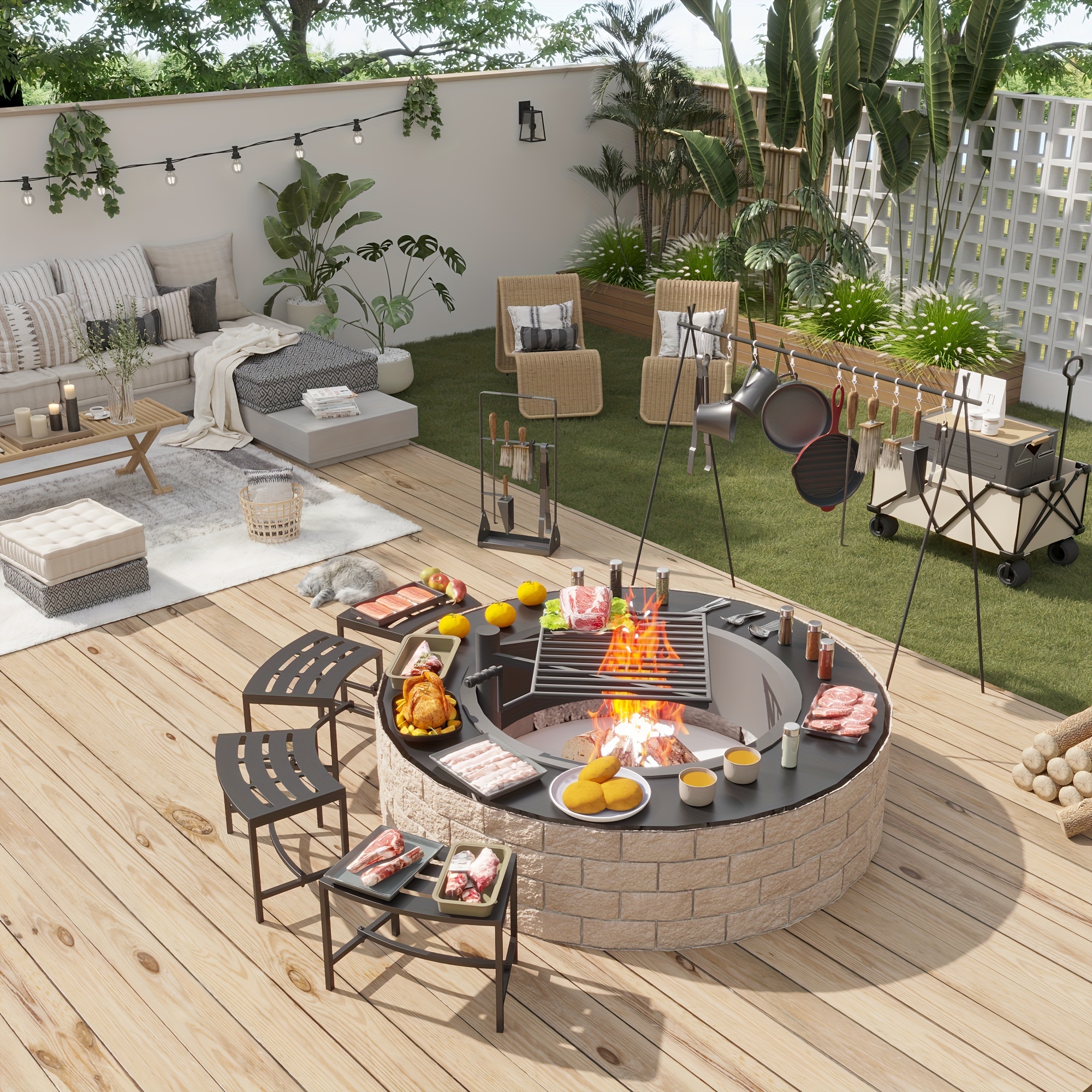 patio furniture sold on Temu United States