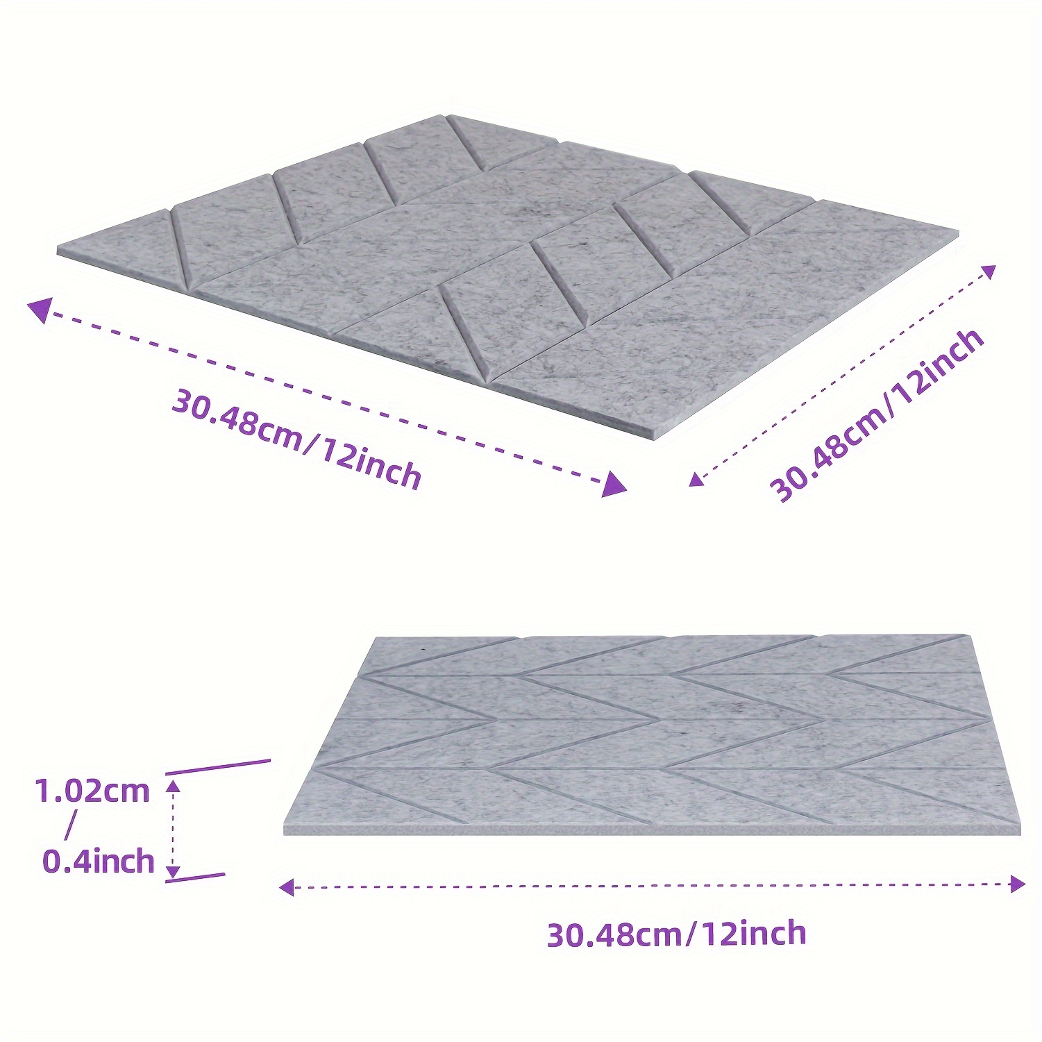 Tree Grain Design Sound Proof Foam Panels Walls Soundproof - Temu Canada