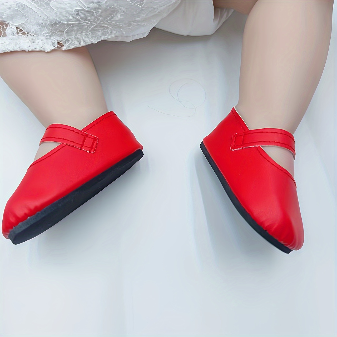 43.18 55.88cm Doll Shoes Handmade High