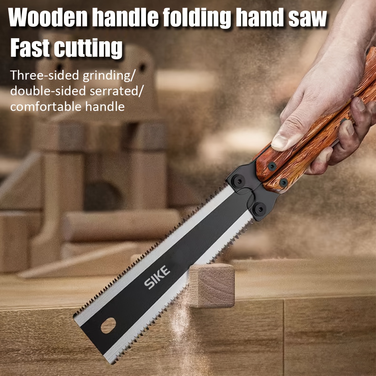 Hand Saw Multi purpose Foldable Double sided Woodworking Saw - Temu