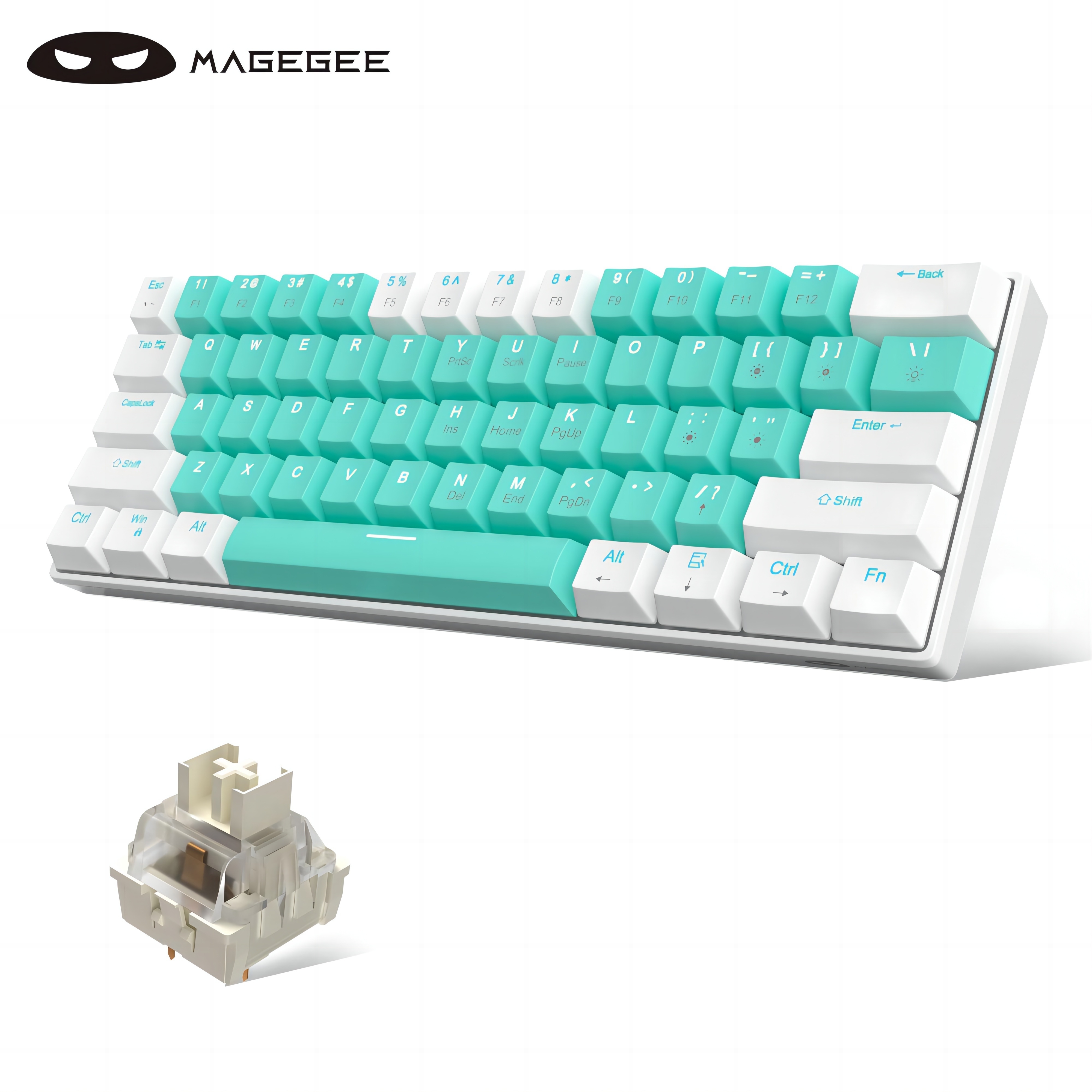 60% Mechanical Gaming Keyboard Mini 60 Percent Hot - Temu