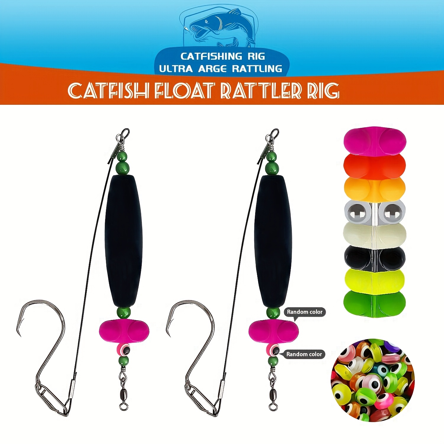 Catfish Rigs Catfish Rig Kit - Santee Cooper Rigs + Floats For Bank ...