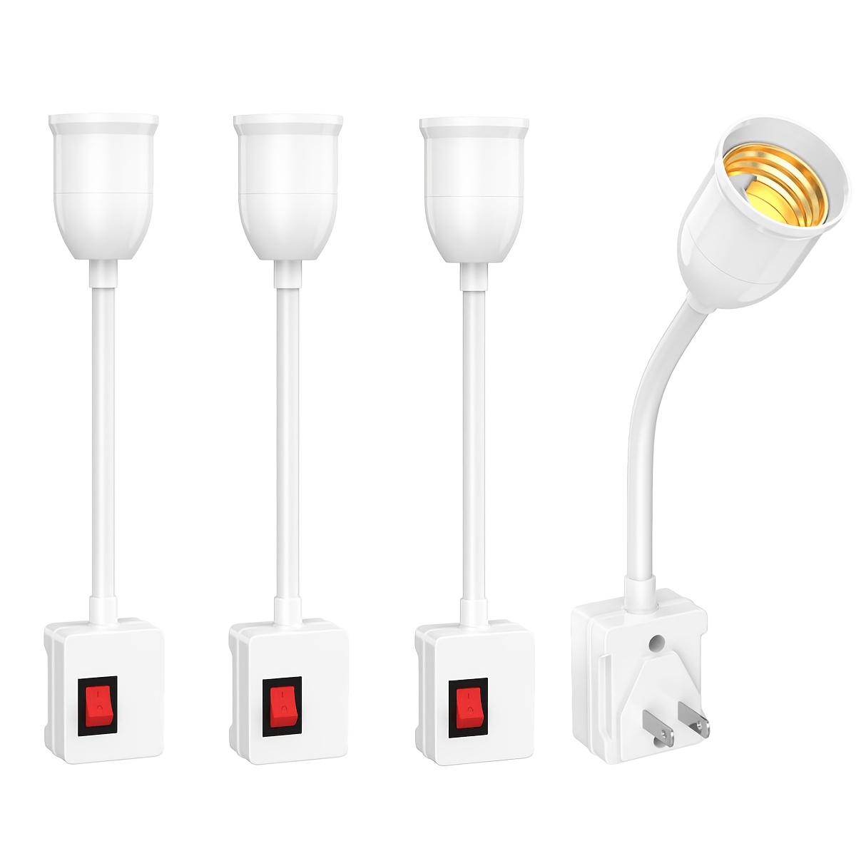 light socket adapter sold on Temu United States