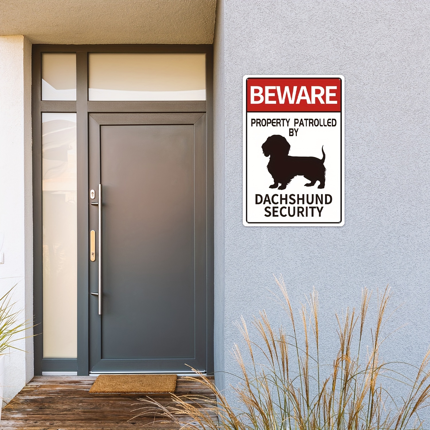 Cartello Attenti Al Cane OSHA Warning Sign - This Area Patrolled By ...