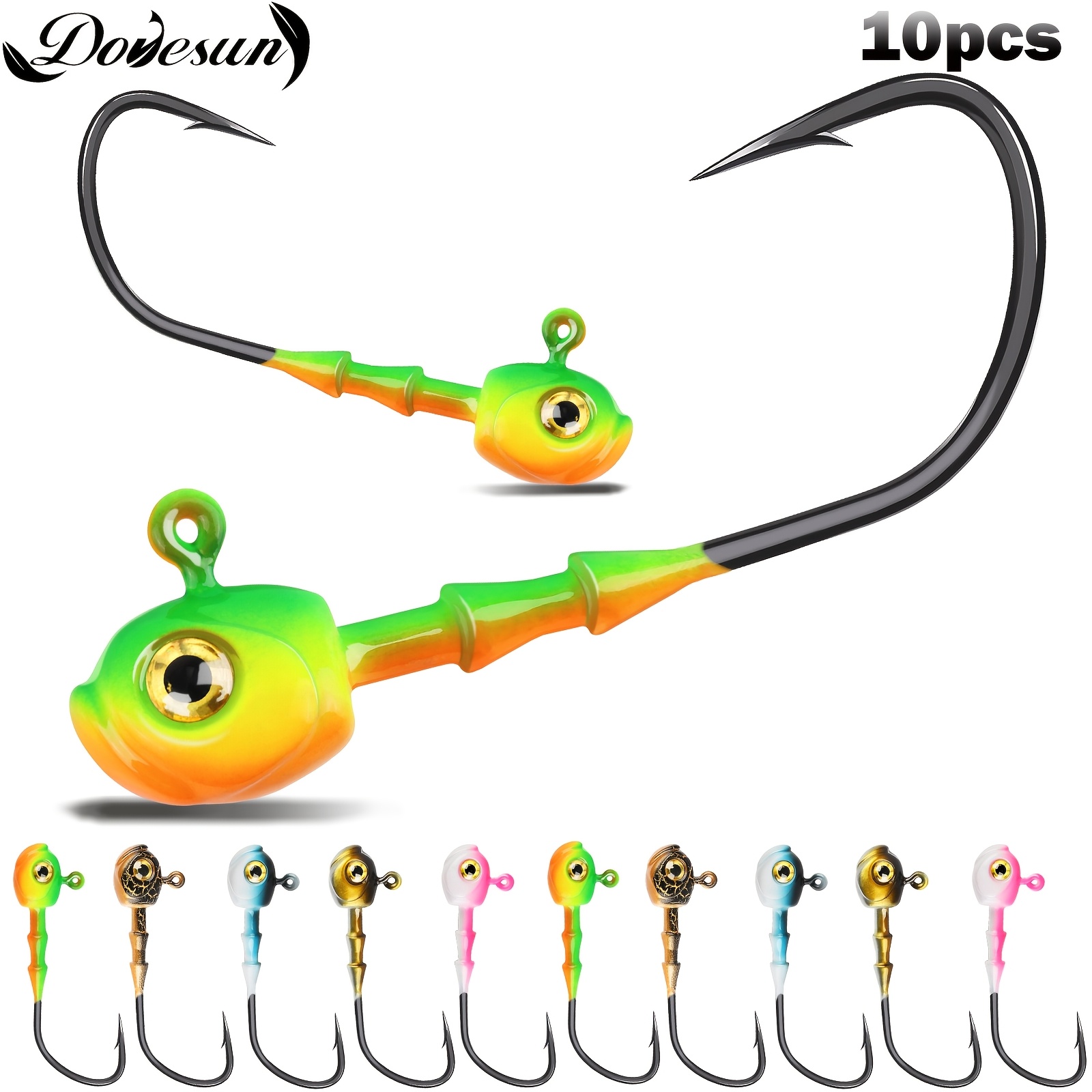 jig heads for fishing sold on Temu United States