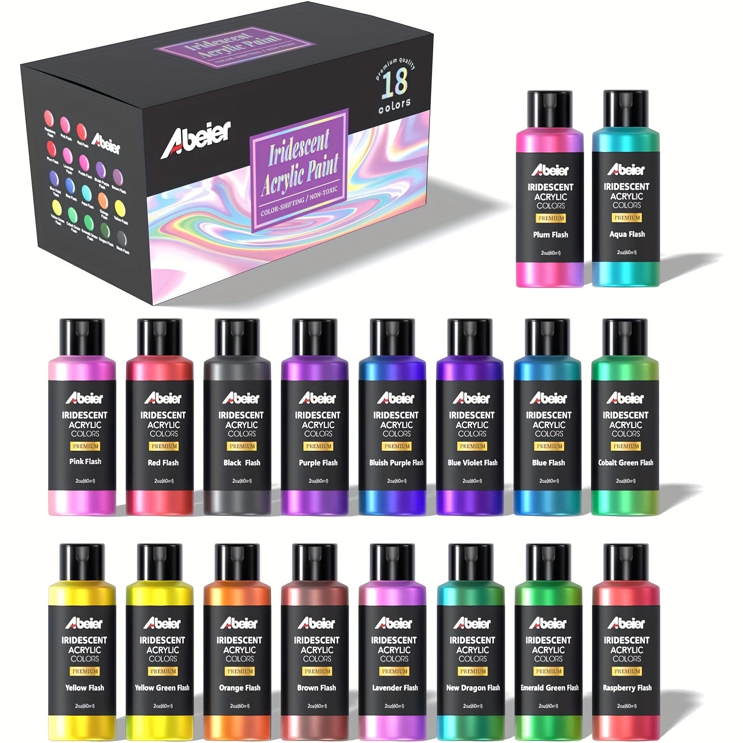 metallic paints sold on Temu United States