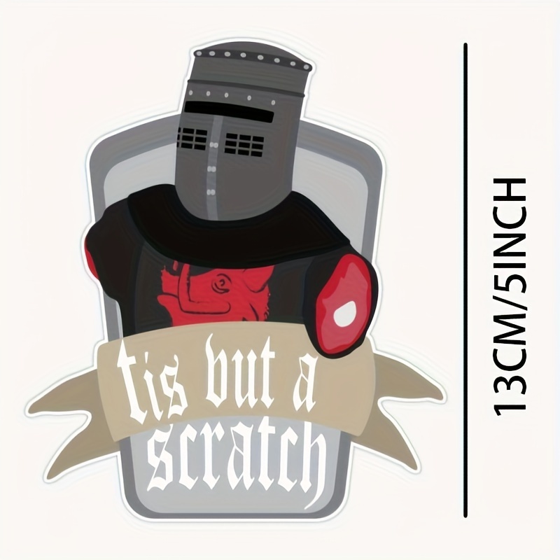 Tis A Scratch Bumper Sticker Vinyl Decal Ideal Cars Fridges - Temu Portugal