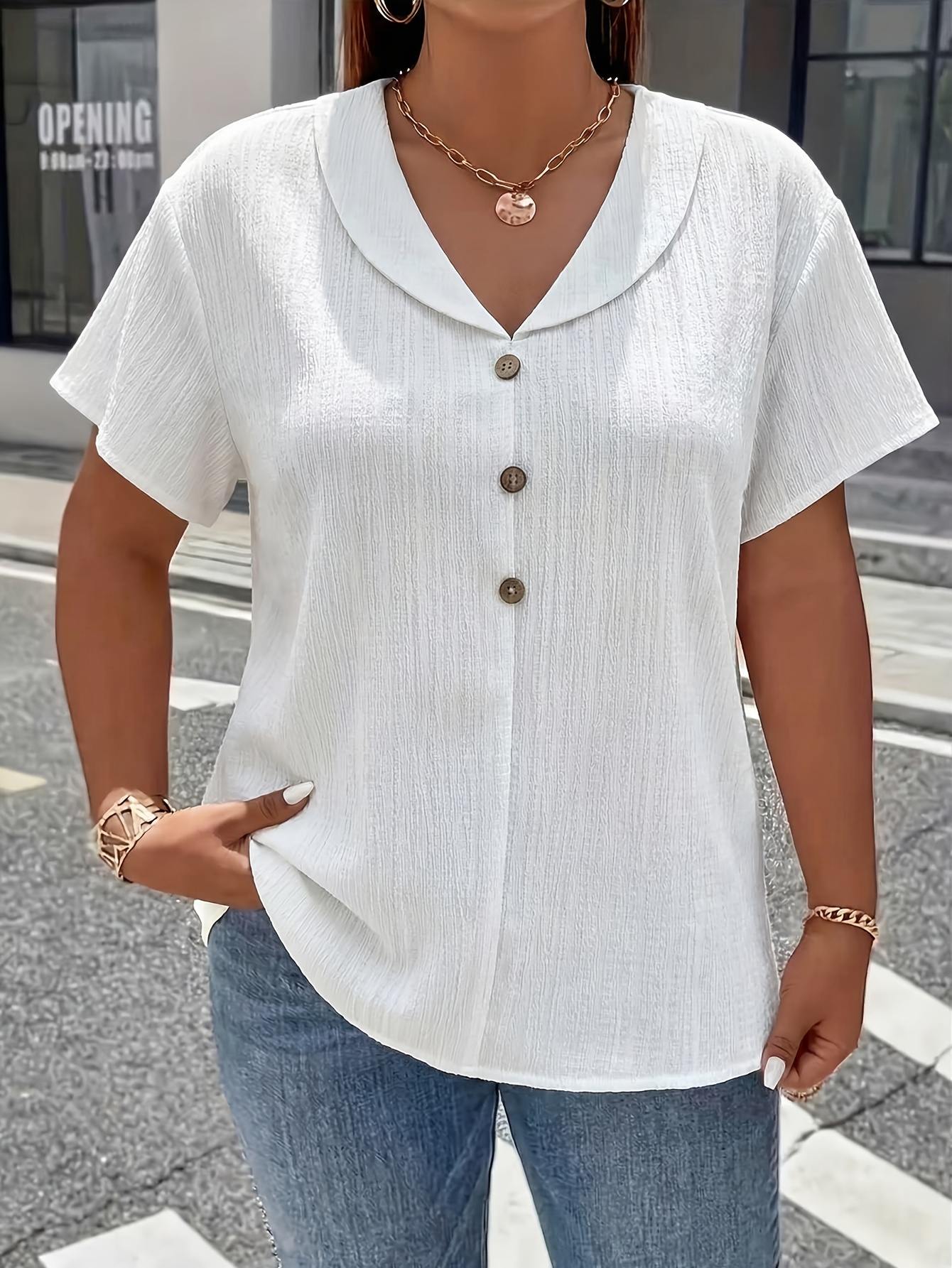 elegant blouses sold on Temu United States
