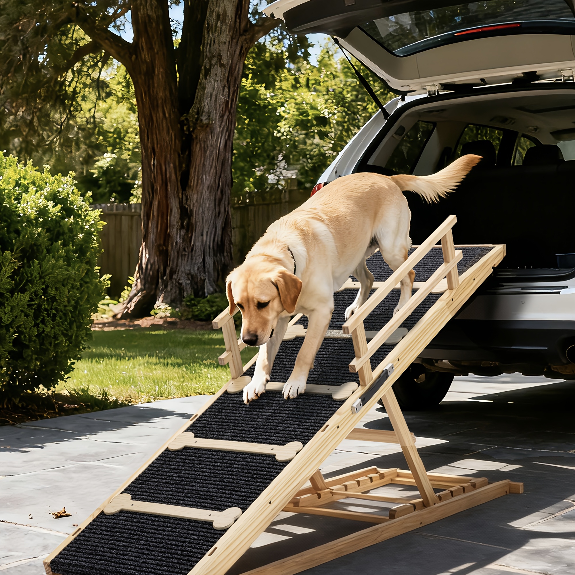 pet dog ramps sold on Temu United States