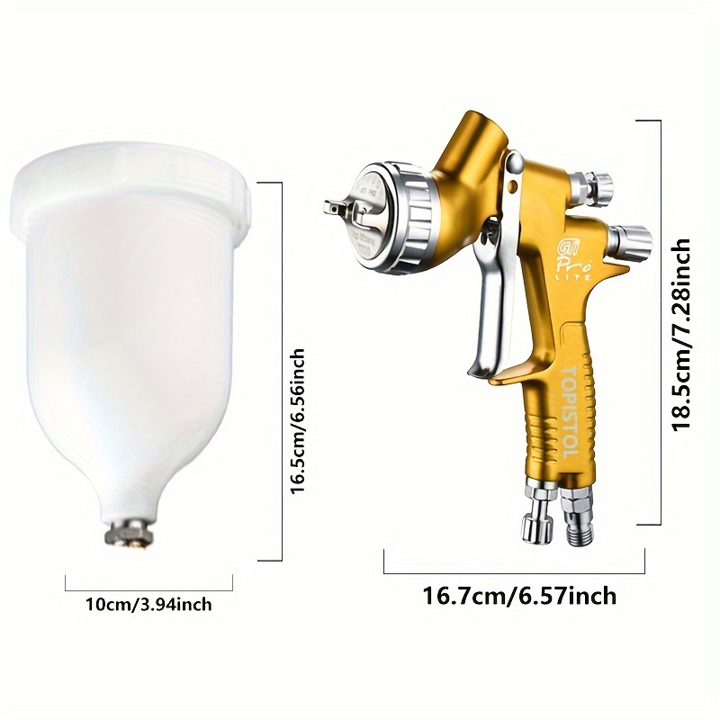 professional spray gun hvlp spray gun 600cc - Temu
