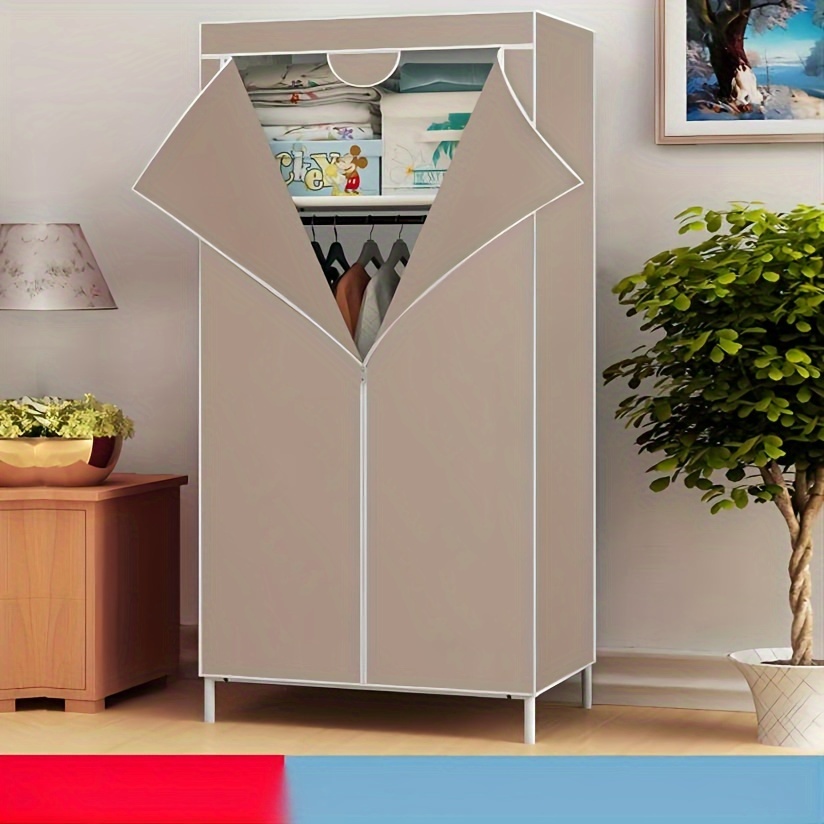 Simple Clothes Storage Wardrobe Dustproof Cover Easy - Temu New Zealand
