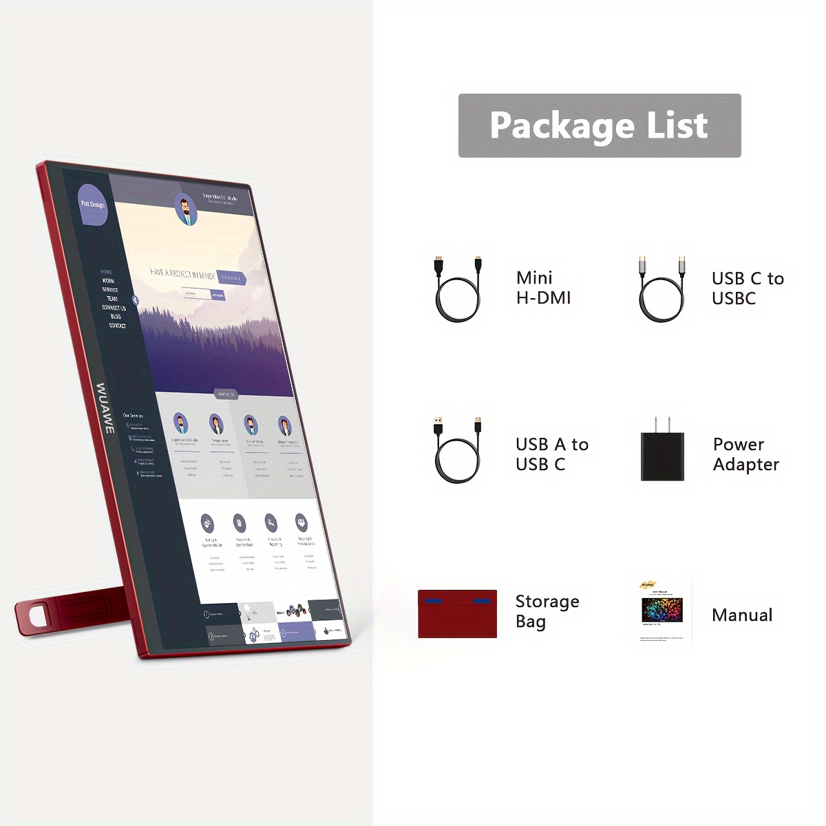 Portable Monitor 4k sold on Temu United States