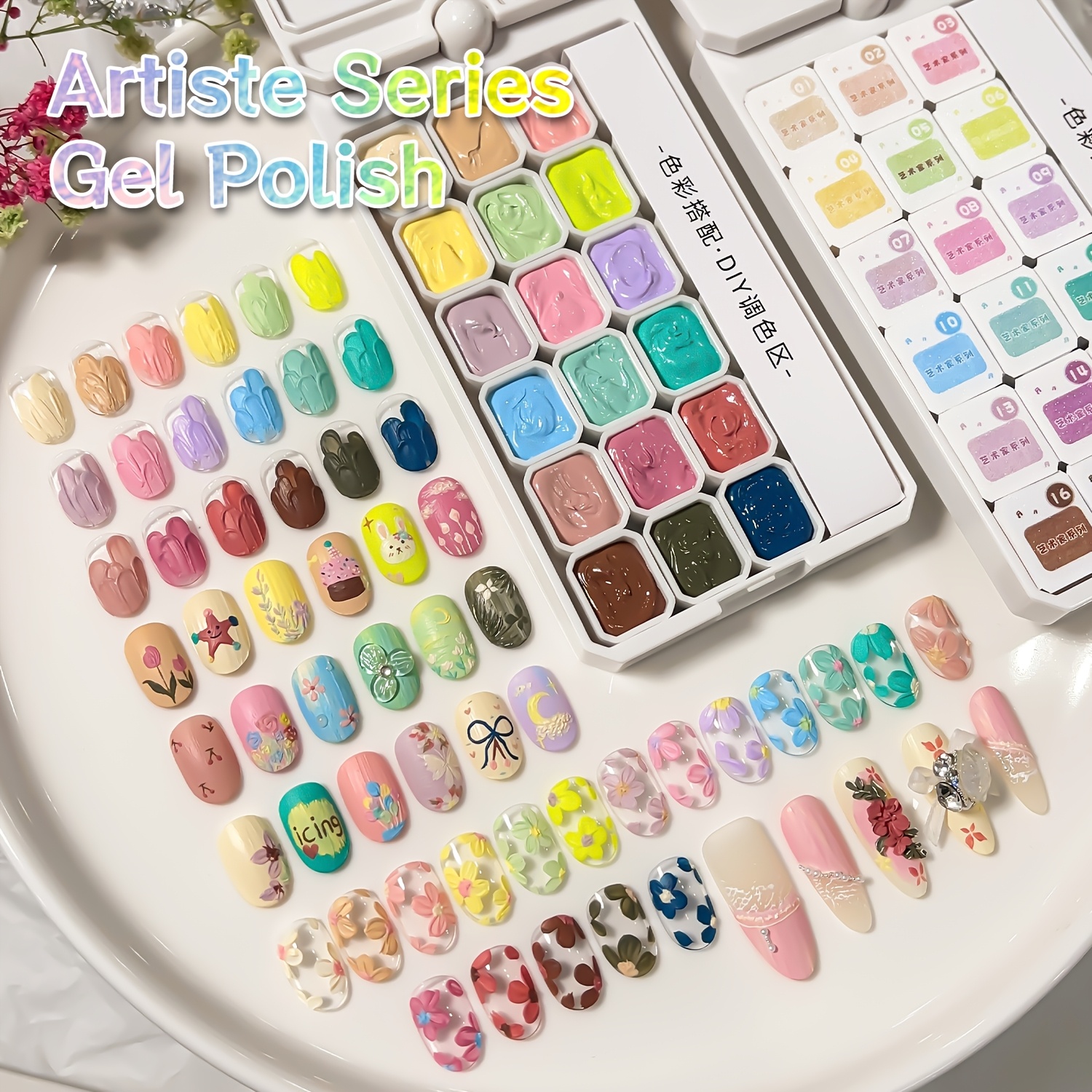 nails supplies sold on Temu United States