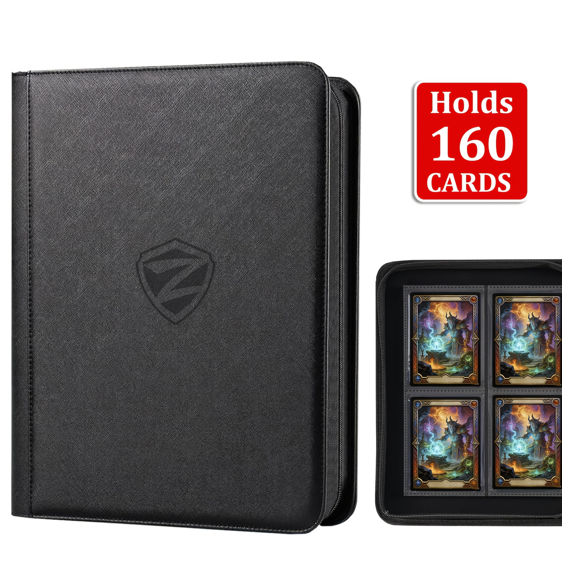 4 pocket card binder sold on Temu United States