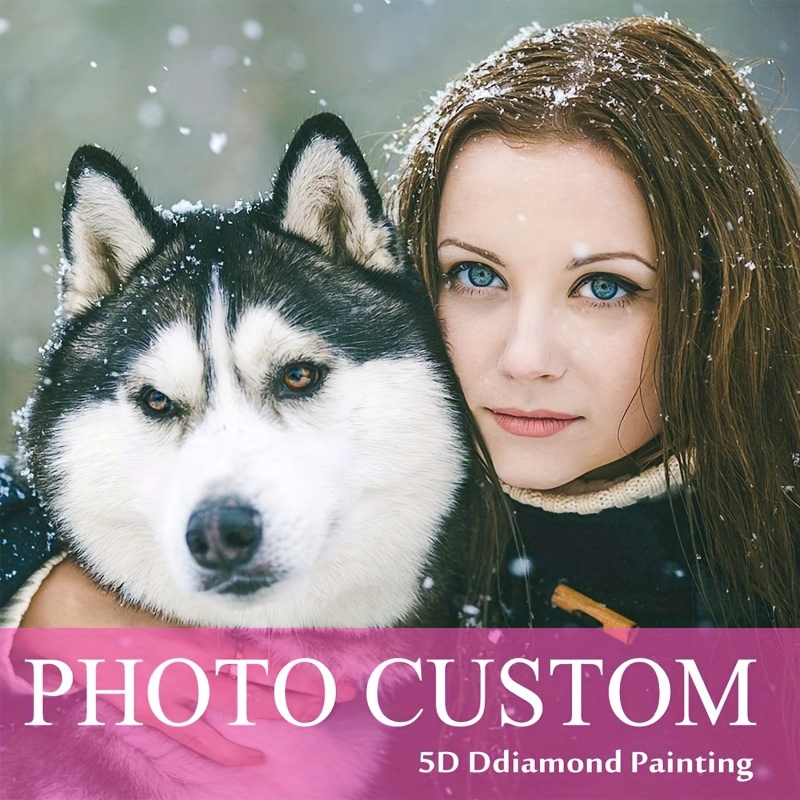 Personal Photo Customization Make Picture Embroidery Mosaic - Temu Canada