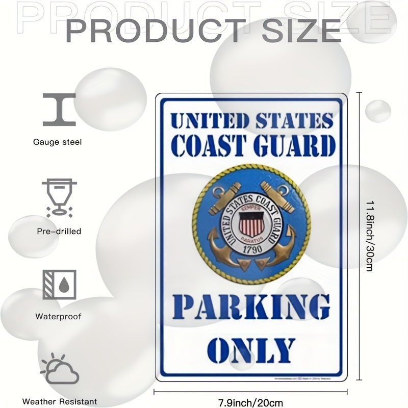 Classic Iron Us Parking Sign Vintage Style - Temu United Kingdom