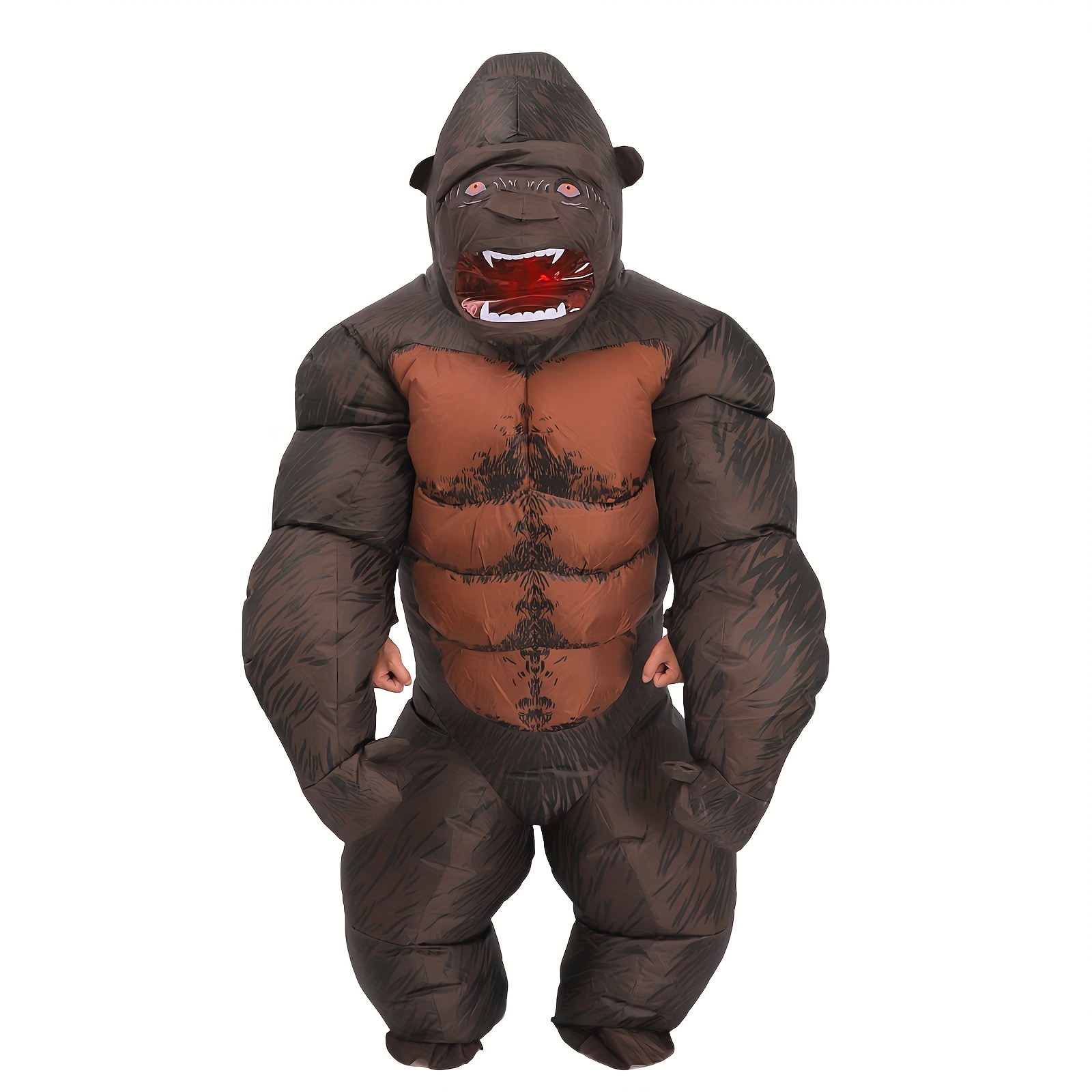 inflatable gorilla costume sold on Temu Republic of Korea