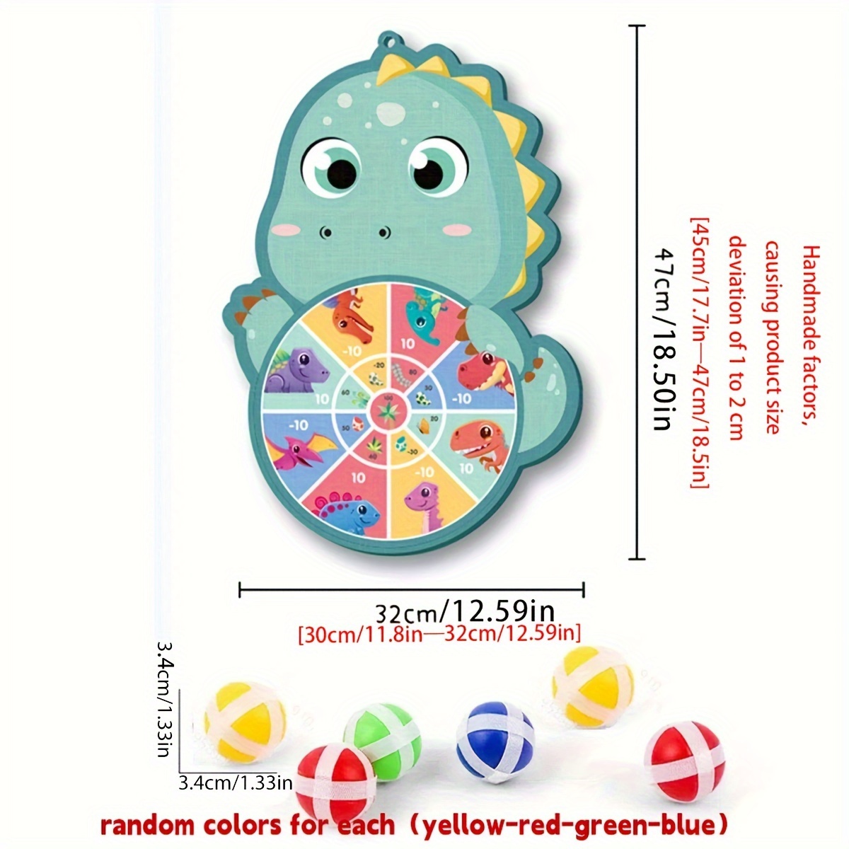 Set 6 Sticky Balls A Hook Sticky Ball Target Board - Temu Canada