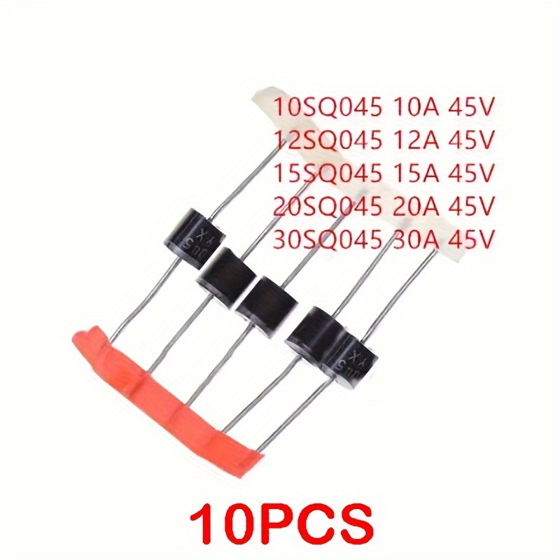 10-pack Diodes - 10sq045 To 30sq045 Series, 10a To 30a, 45v, Rectifier ...