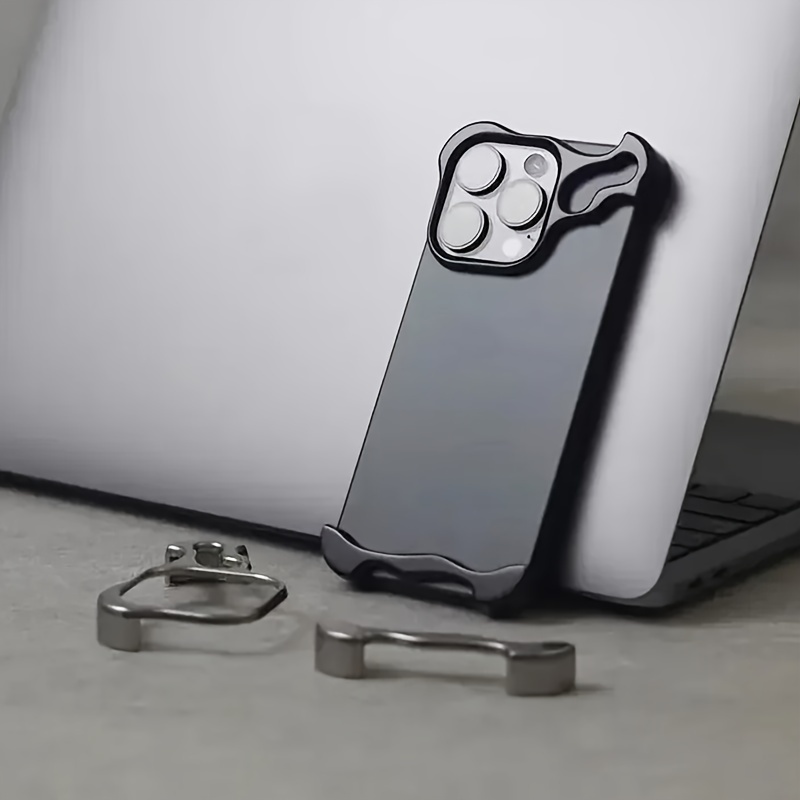 luxury irregular aluminum alloy bumper phone case iphone 13 Temu United Kingdom