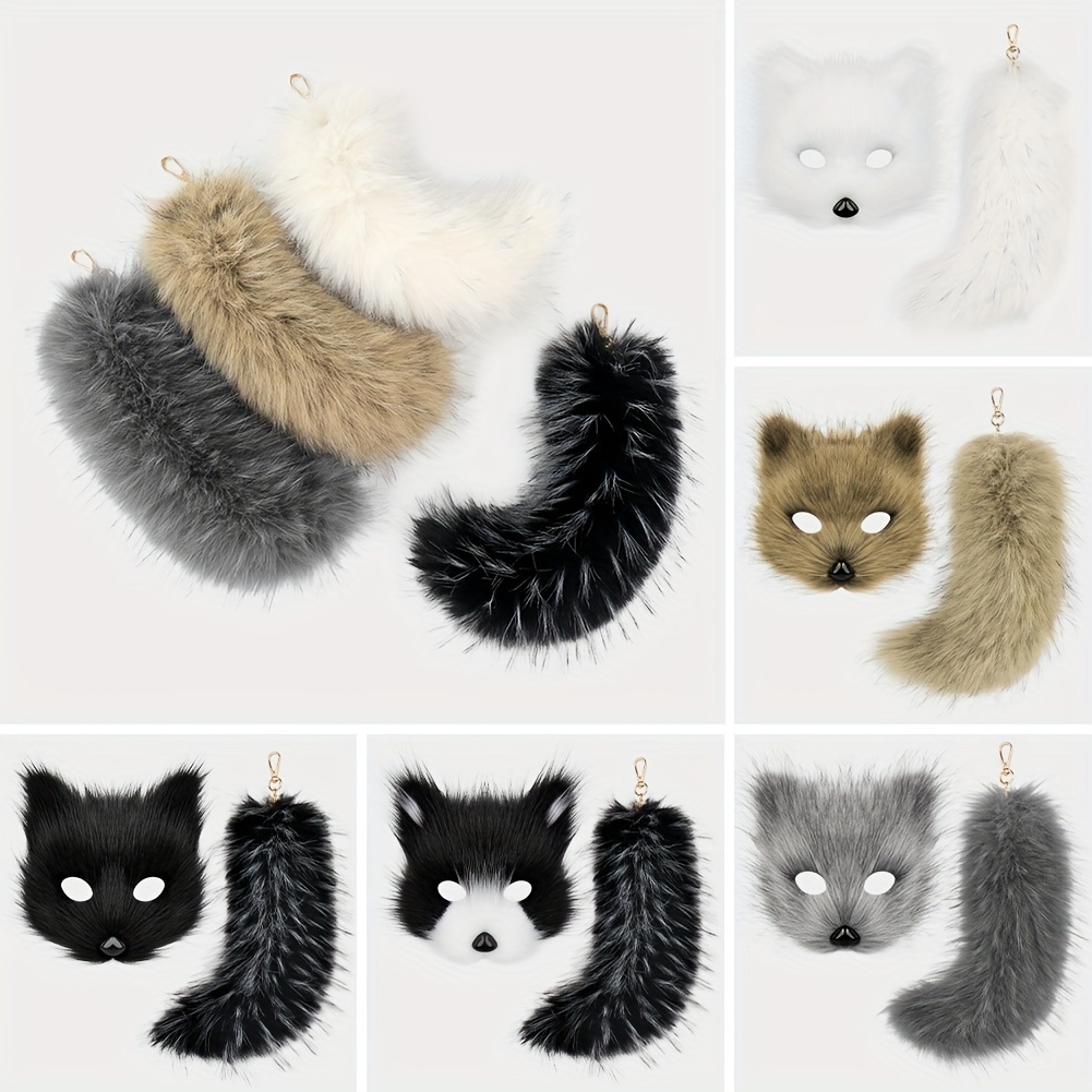 mask therian fox sold on Temu United States