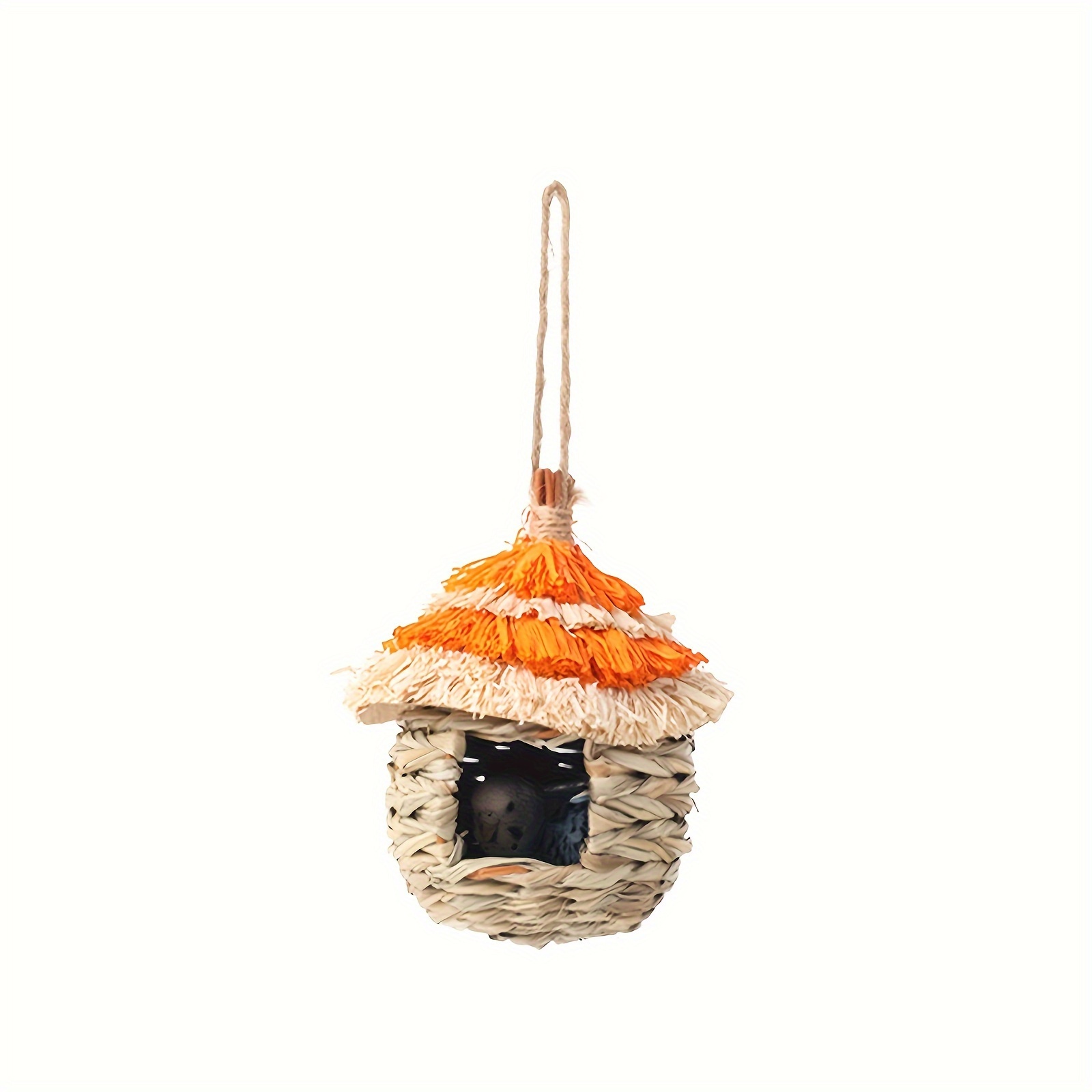 Handmade Woven Bird Nest Parrot Cage Bird Nest Outdoor - Temu United ...