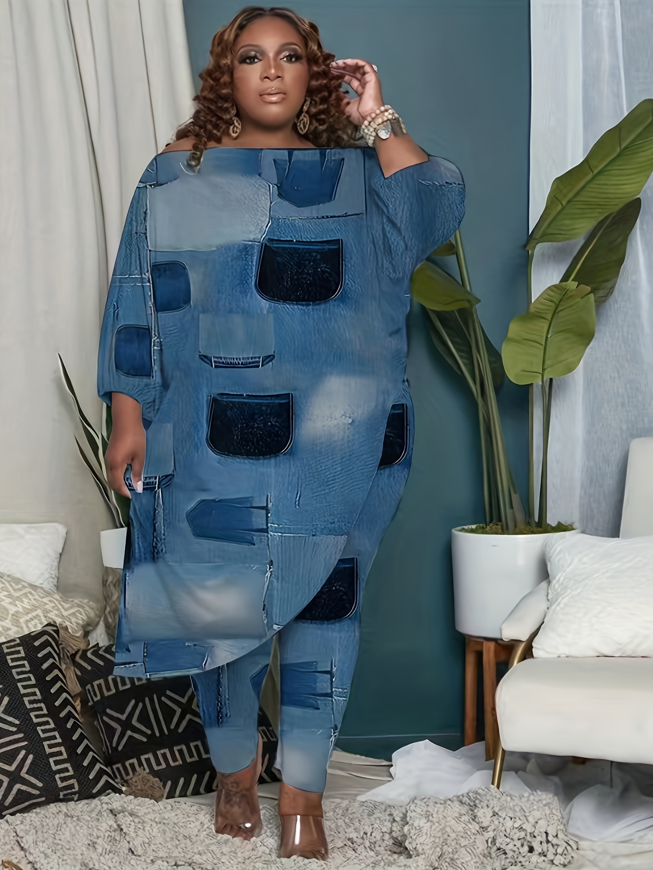 denim party outfits sold on Temu United States