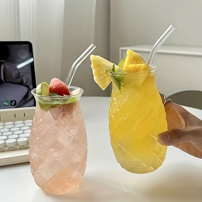 Pineapple shaped Cocktail Glass Set Transparent Perfect Bars - Temu