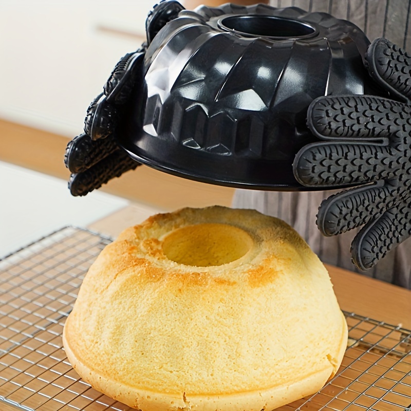 Heavy Duty Pumpkin Shaped Cake Pan Nonstick Coating Black - Temu United ...