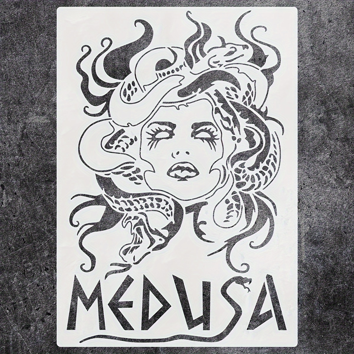 Stencil Medusa