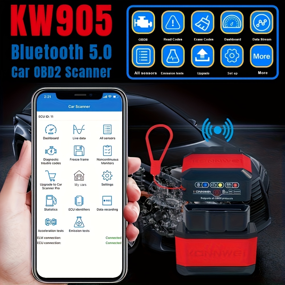 car scanner v519 sold on Temu Australia