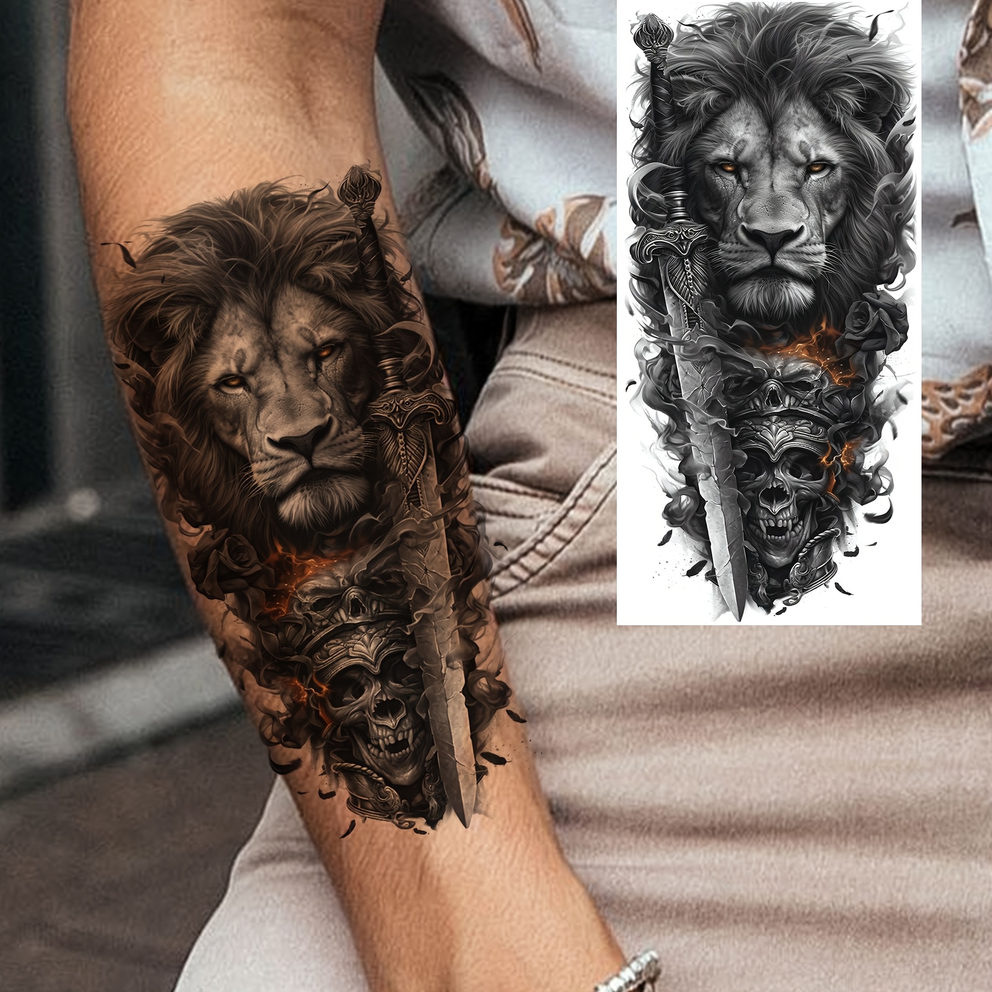 Löwe Arm Tattoo Classic Tattoo | Tattoo Shops In Helmond