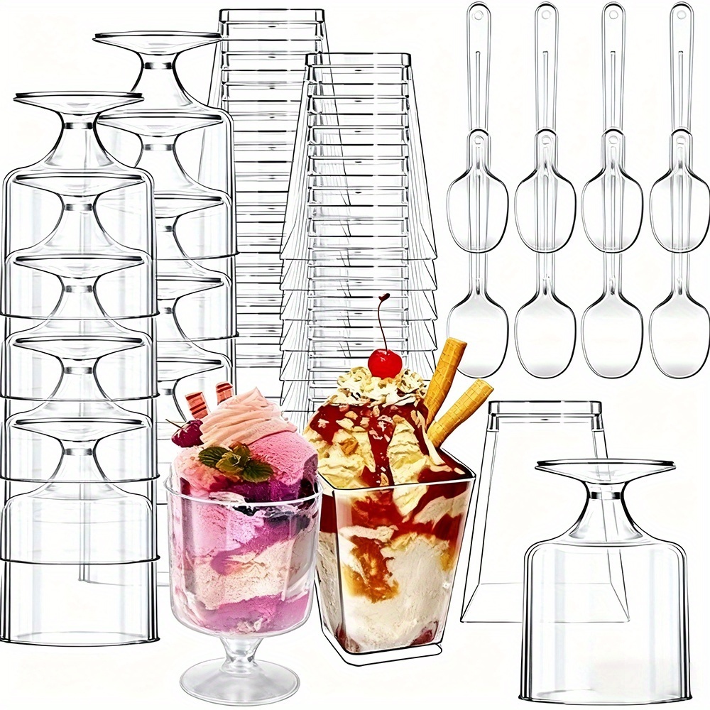 plastic dessert containers sold on Temu United States