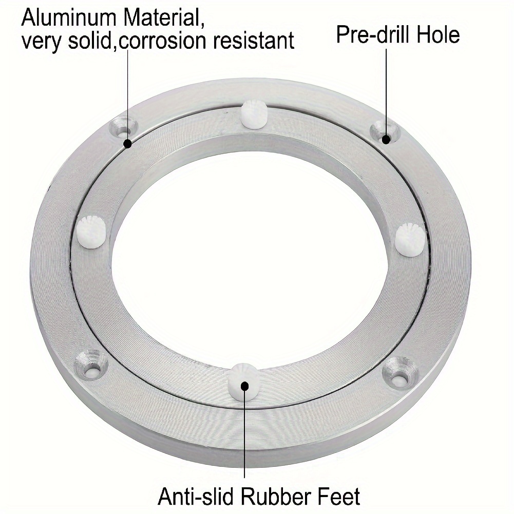 Evhooe Aluminium Lazy Susan Ring Rotating Bearing Turntable - Temu Canada