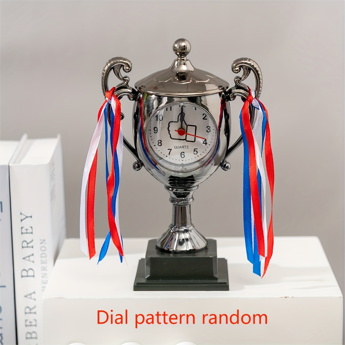 Chic Trophy-shaped Alarm Clock - Battery-powered, Digital Display ...