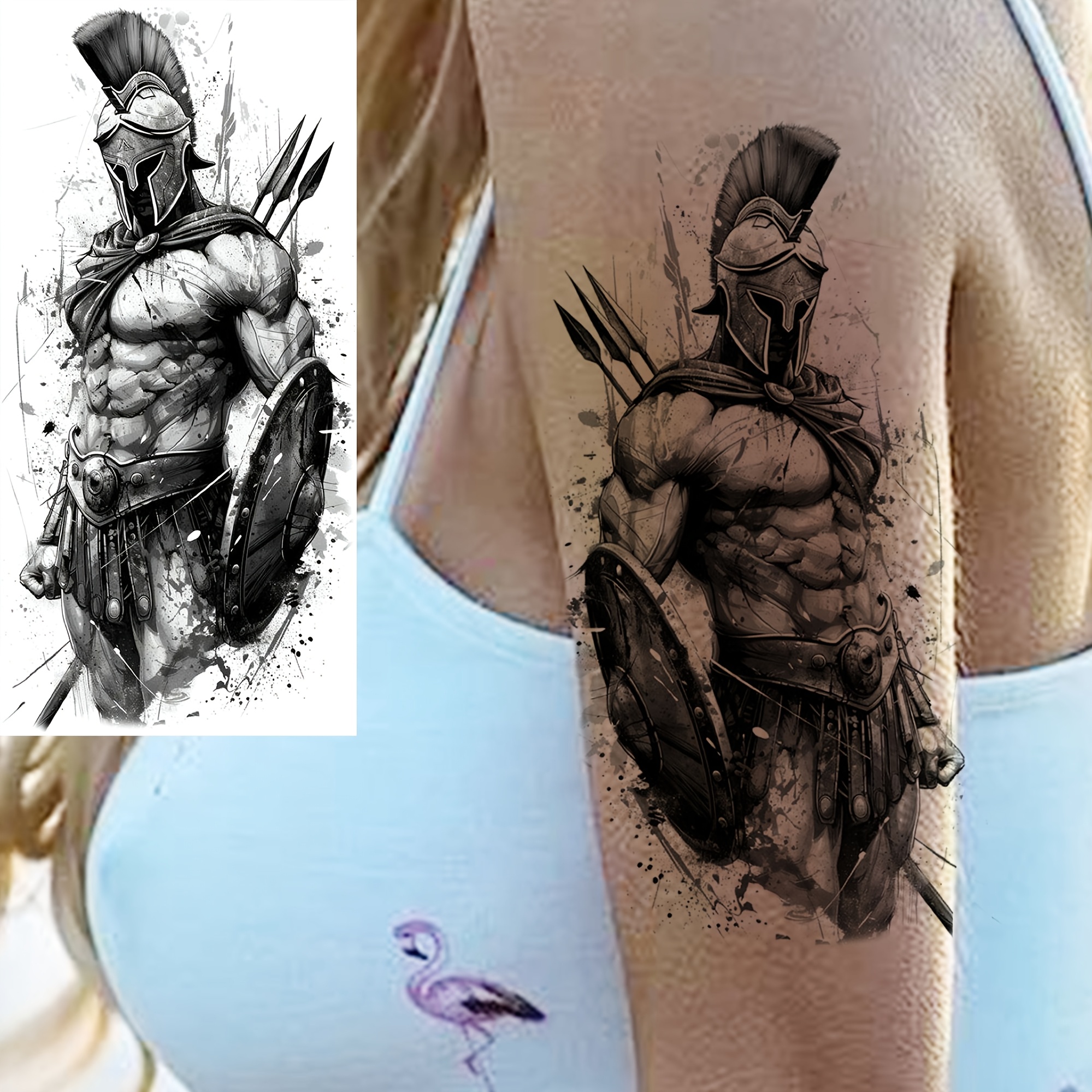 Spartan Warrior 300 Tattoo