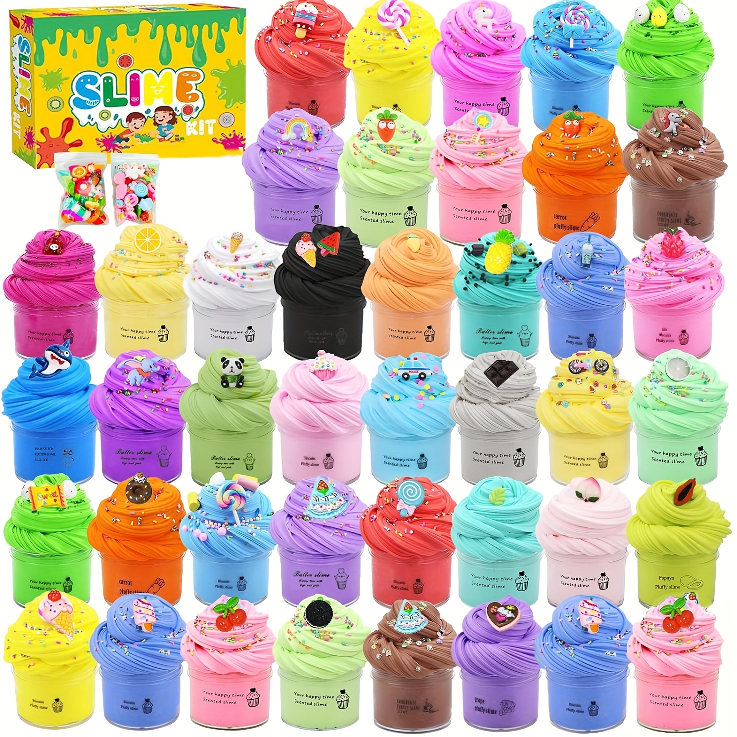 slimes sold on Temu United States