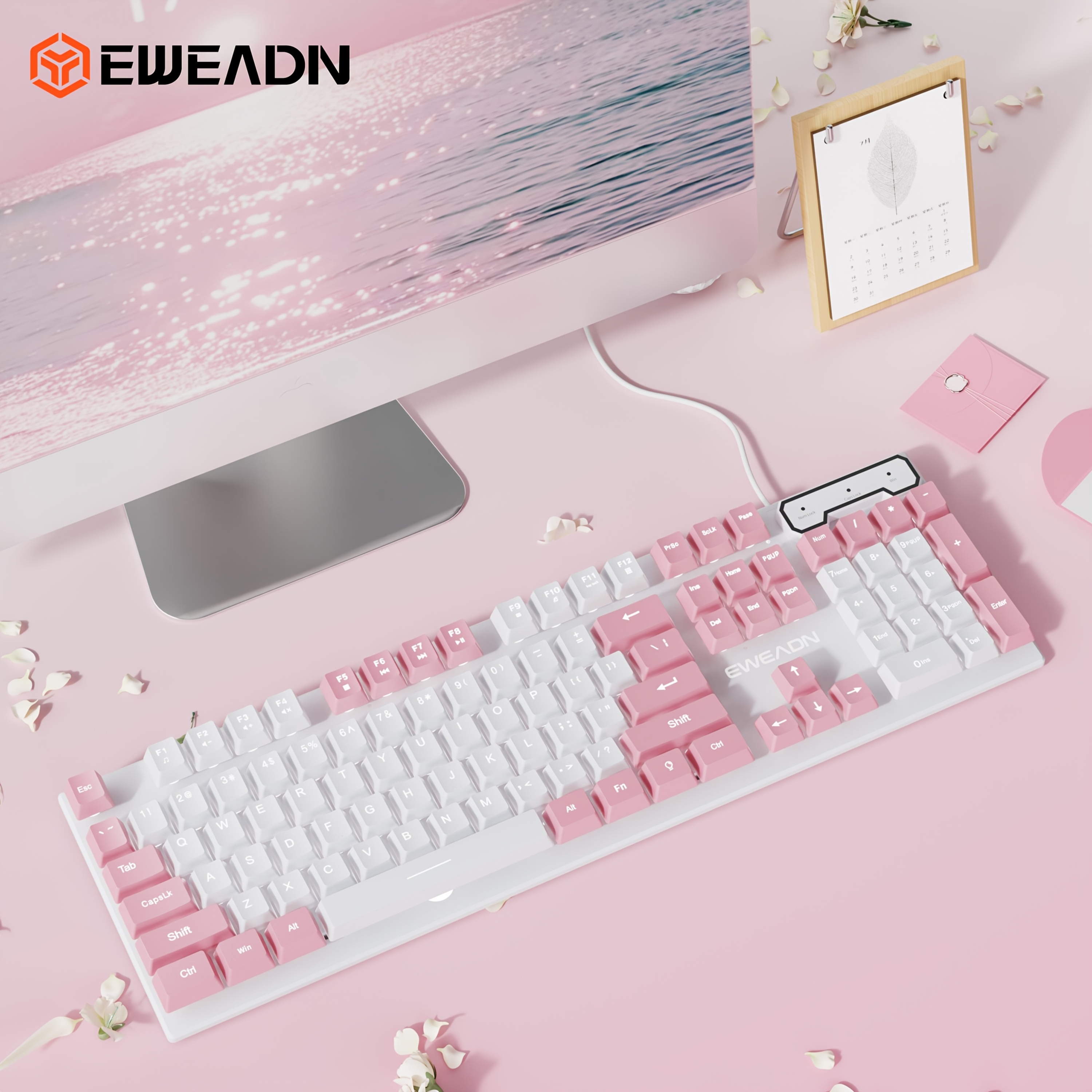 cute keyboards sold on Temu United States