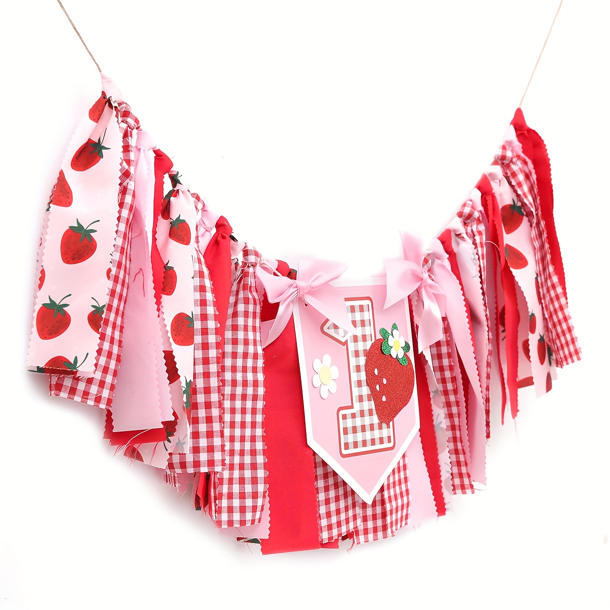 1st birthday high chair banner girl sold on Temu United States