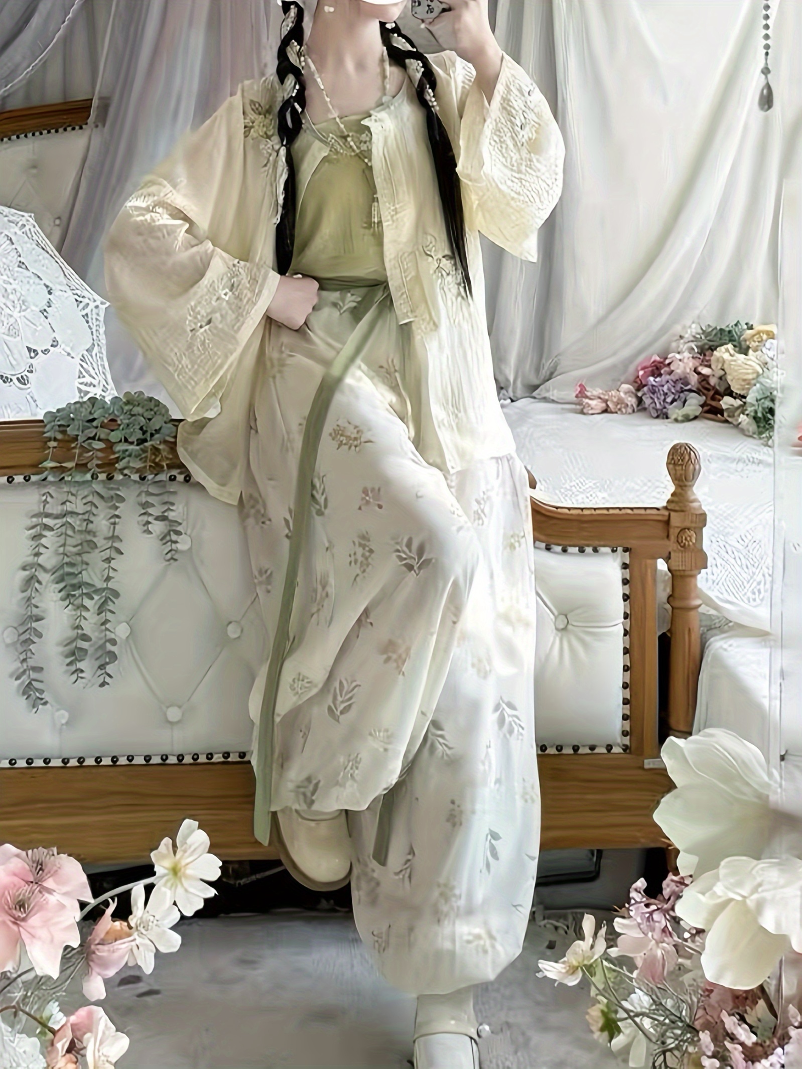hanfu sold on Temu United States