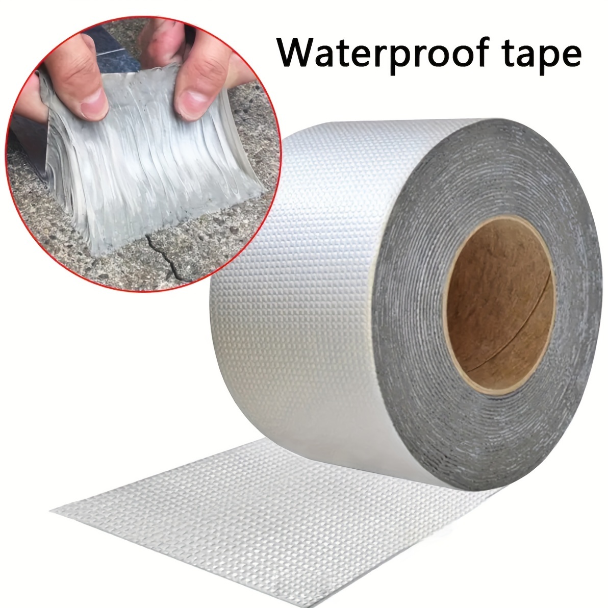 Self Butyl Waterproof Sealing Tape Roof Repair - Temu