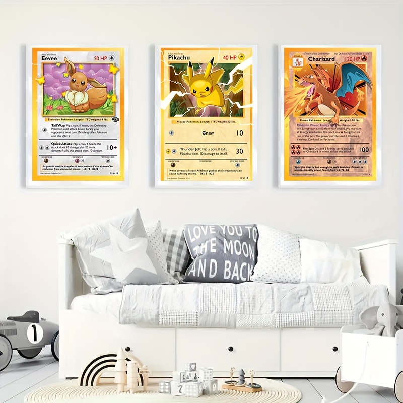 1pc Unframed Canvas Poster, Vintage Cartoon Anime Peripheral Poster ...