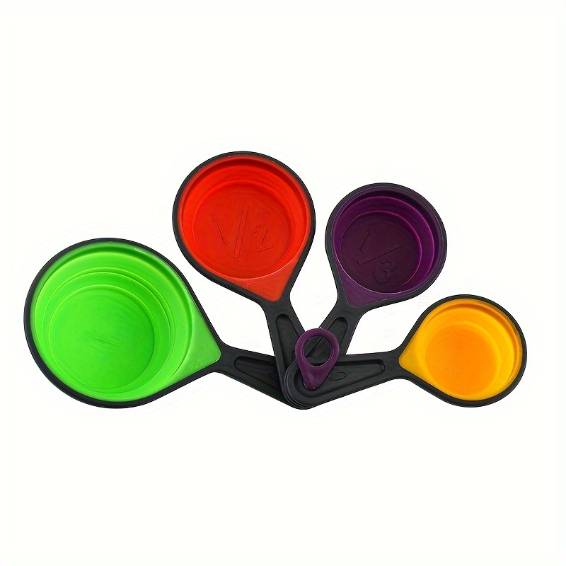 Plastic Measuring Cups Spoons Set Engraved Metric/us - Temu