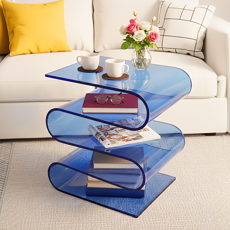 acrylic side tables sold on Temu United States