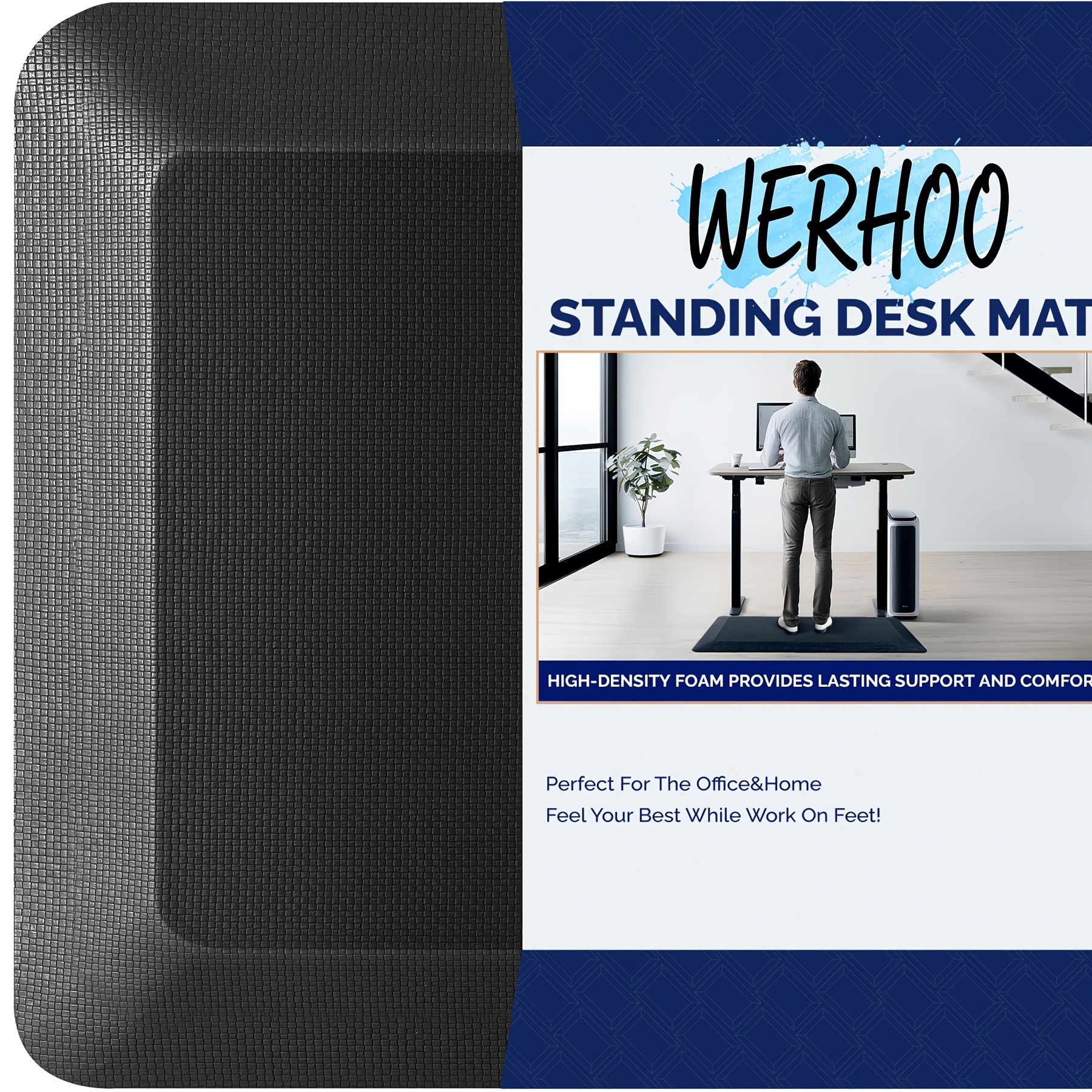 standing desk floor mat sold on Temu United States