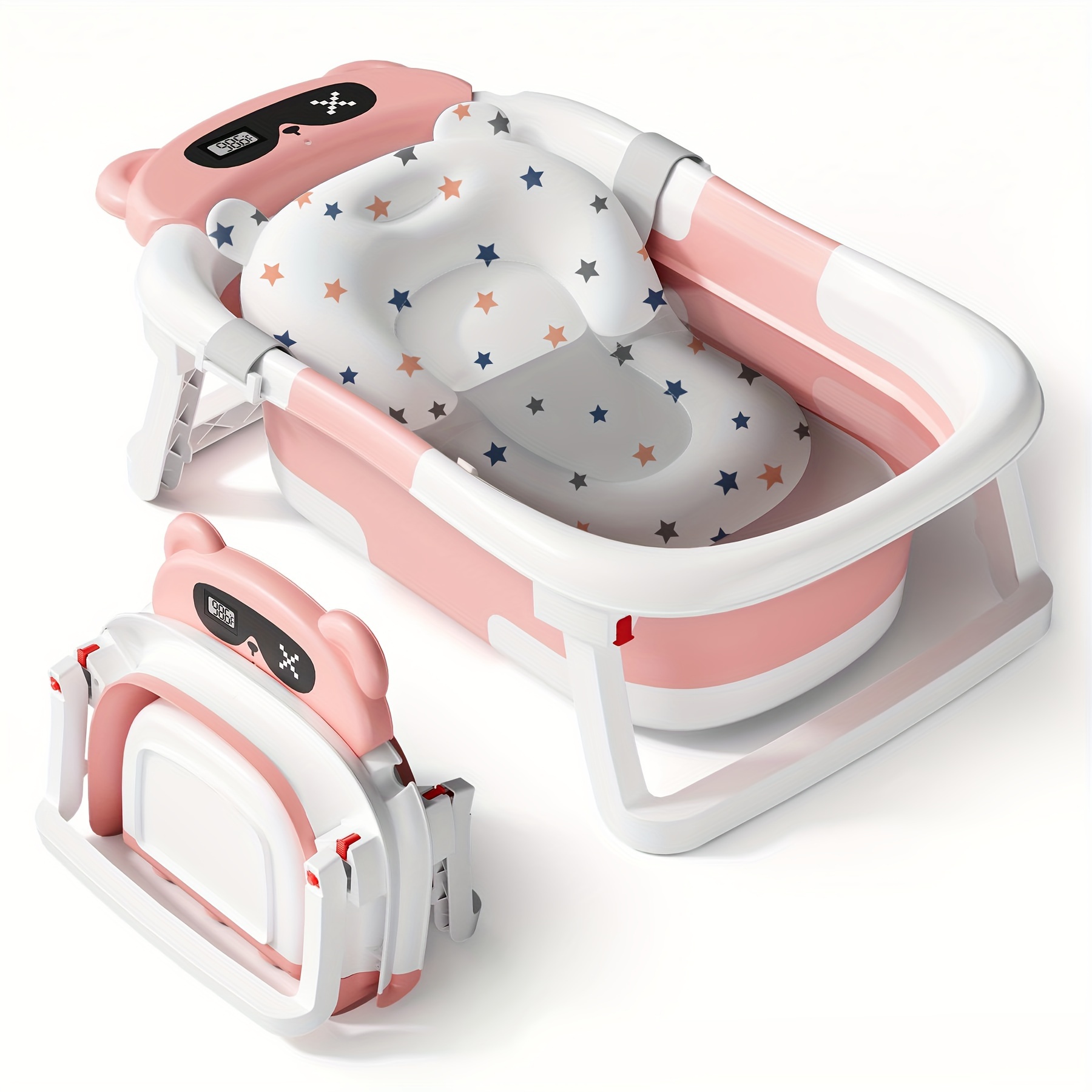 foldable baby bath sold on Temu United States
