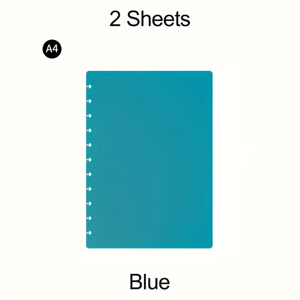 Annikeey A4 Ultra thin Notebook Cover Colored Pp Mushroom - Temu United ...