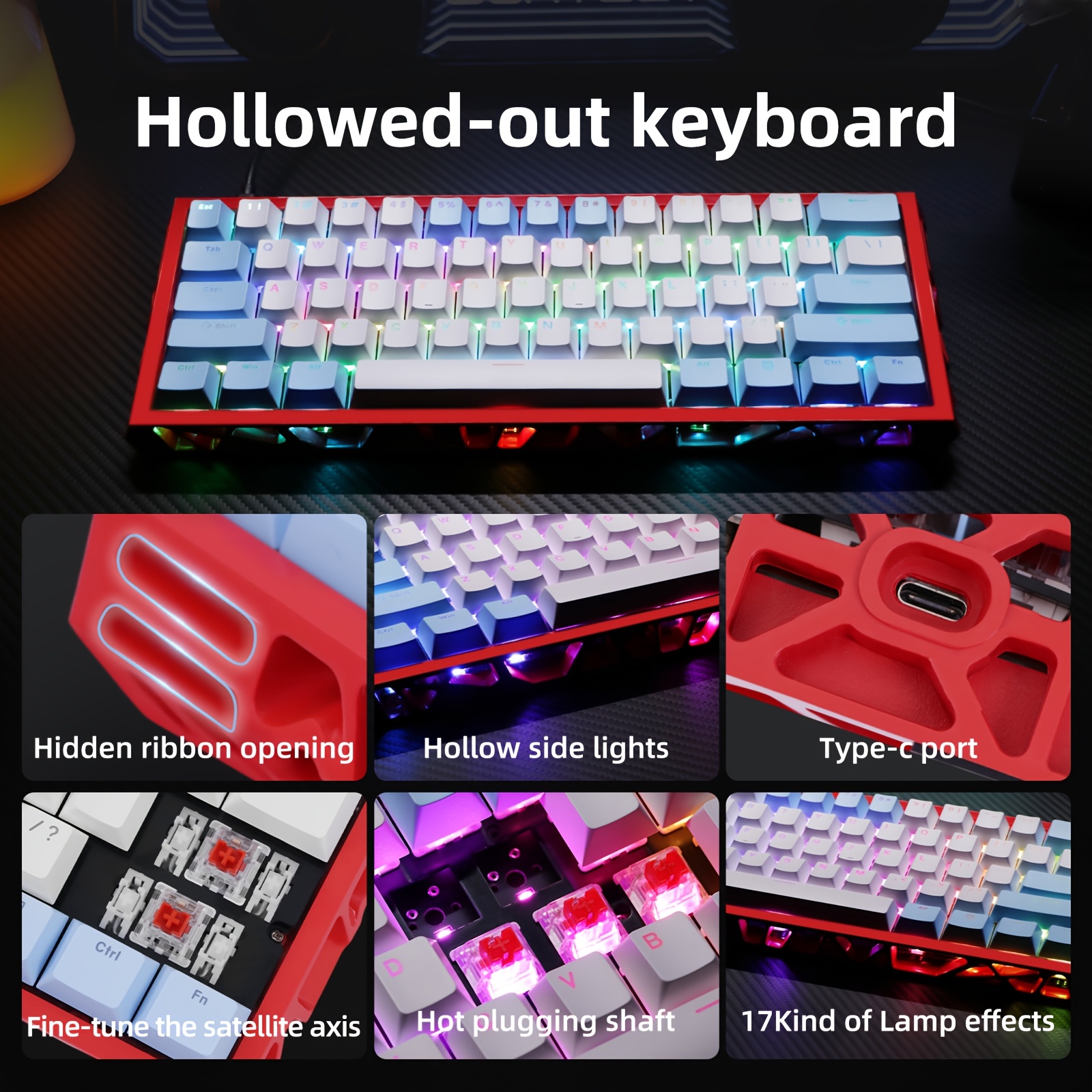 keyboards sold on Temu United States