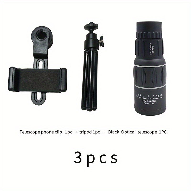 16x52 Monocular Phone Clip - Temu